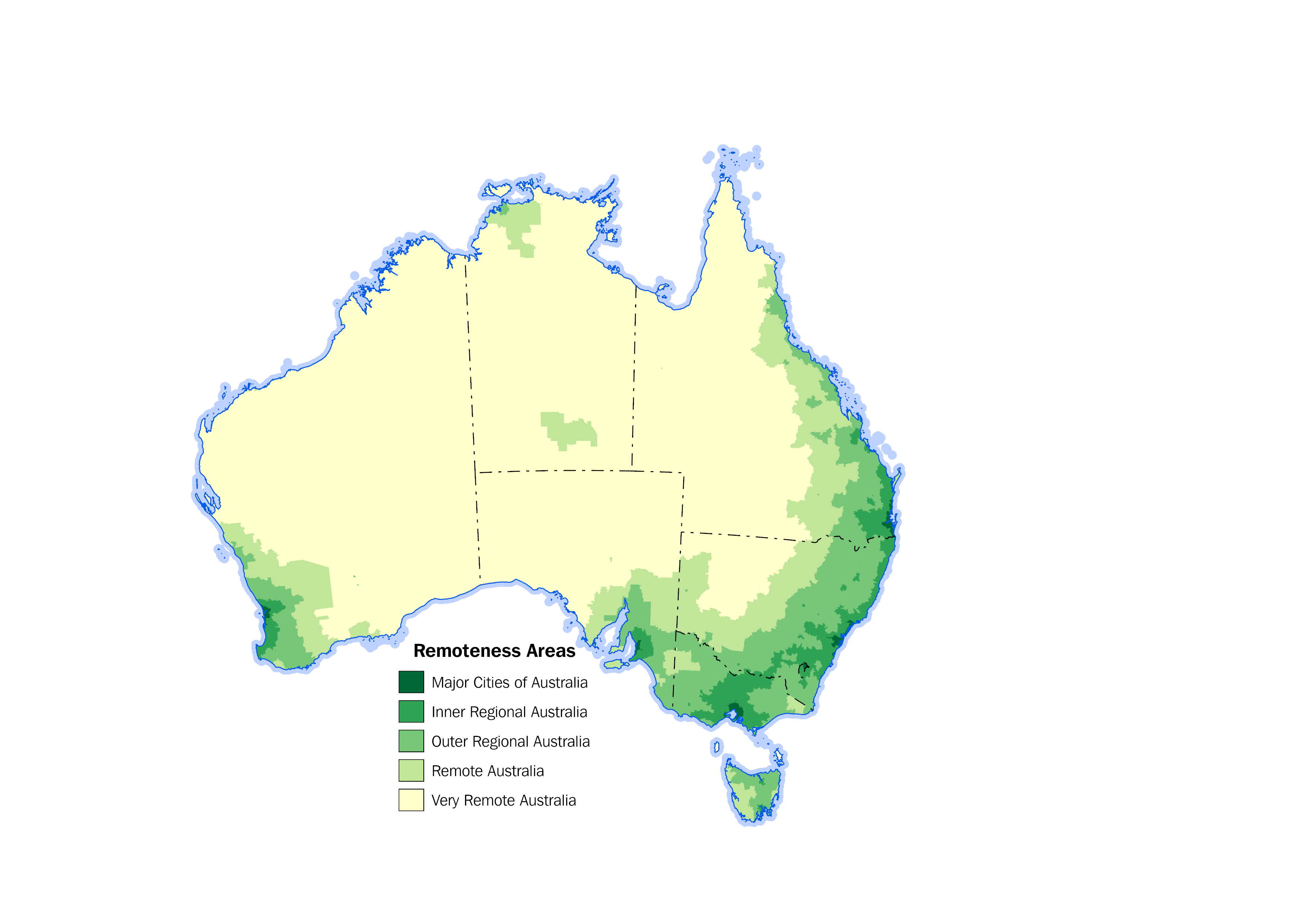 Remoteness Structure | Australian Bureau of Statistics